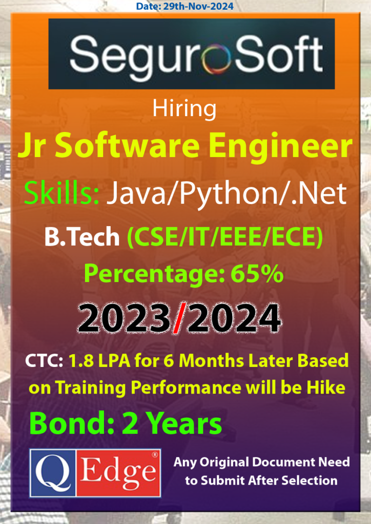 QEdge Technologies – Current Jobs