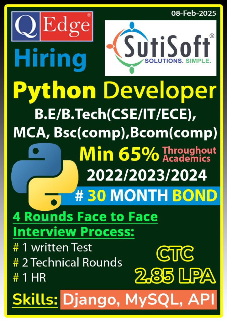 QEdge Technologies – Current Jobs