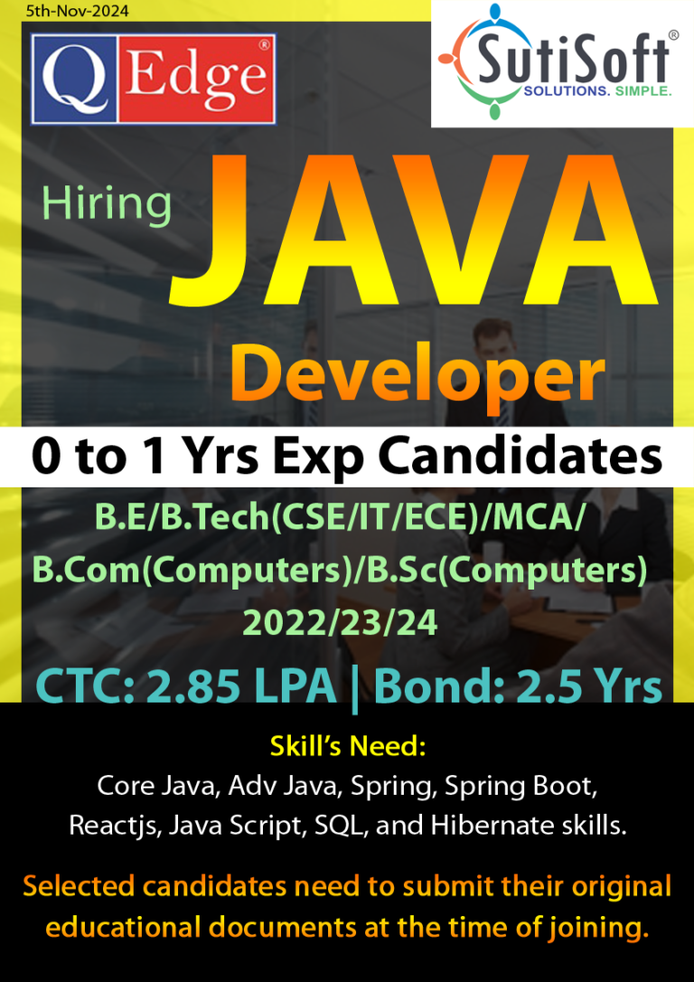 QEdge Technologies – Current Jobs