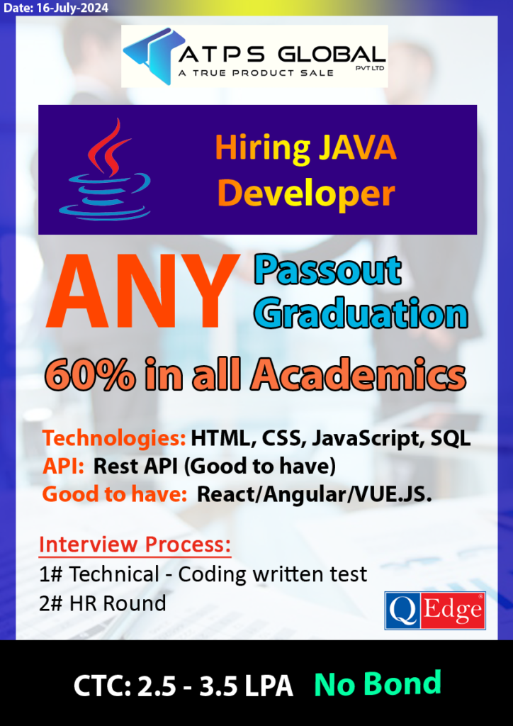 QEdge Technologies – Current Jobs