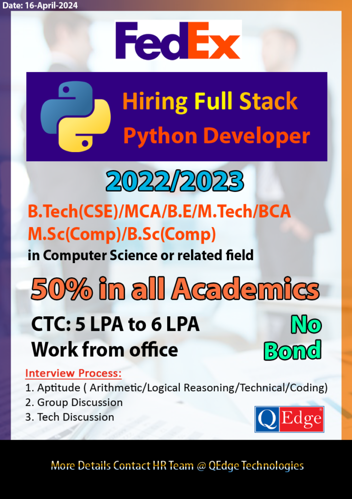 QEdge Technologies – Current Jobs