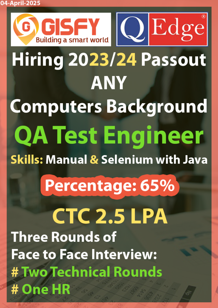 QEdge Technologies – Current Jobs