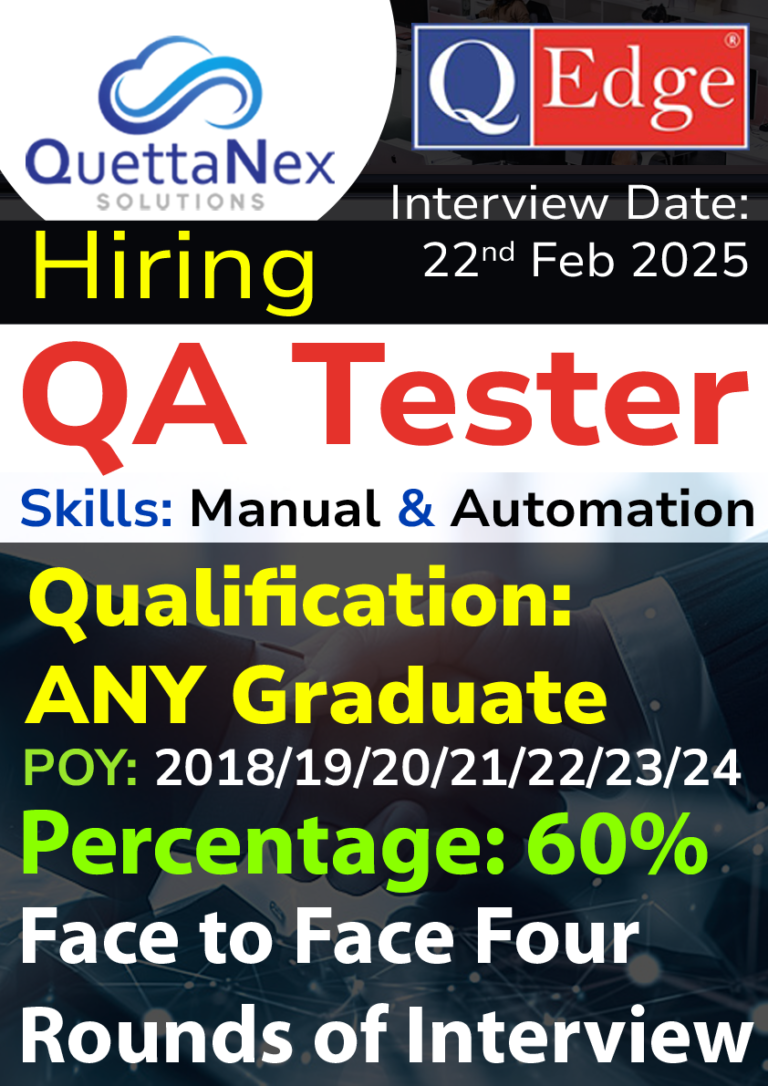 QEdge Technologies – Current Jobs