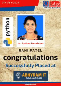 Placements - QEdge Technologies