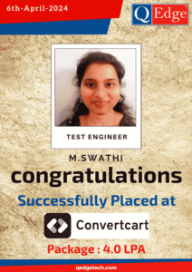 Placements - QEdge Technologies